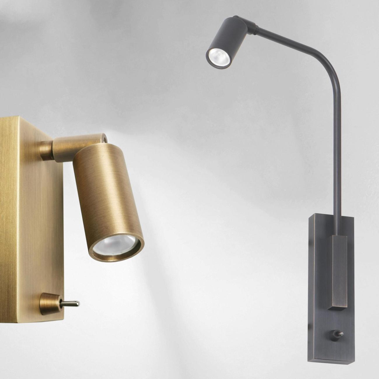 ARTICULATED READING LIGHT ON BOX | Davidts Lighting